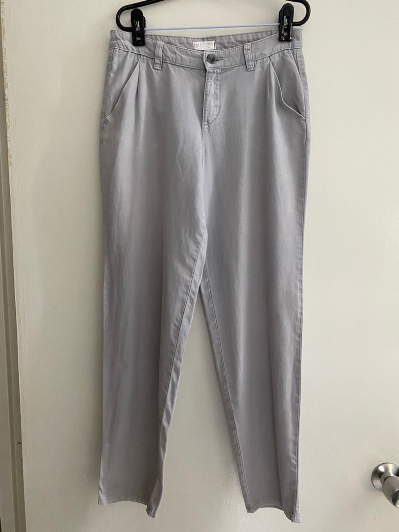 Gray pants, Women's Fashion, Bottoms, Jeans & Leggings on Carousell