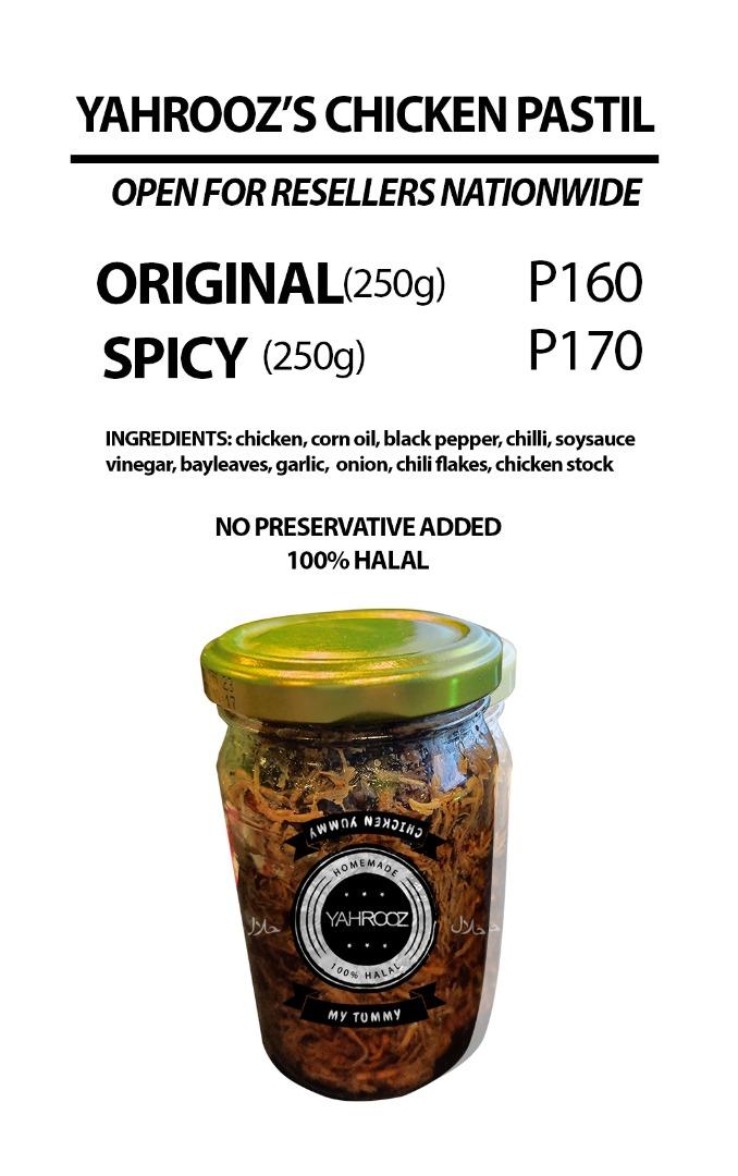 HALAL CHICKEN PASTIL, Food & Drinks, Local Eats on Carousell