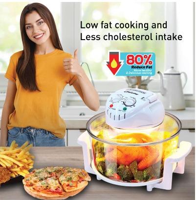 Halogen Oven, Grill Roaster Oven 12L & Timer (PPT615) IBG1520, TV ...