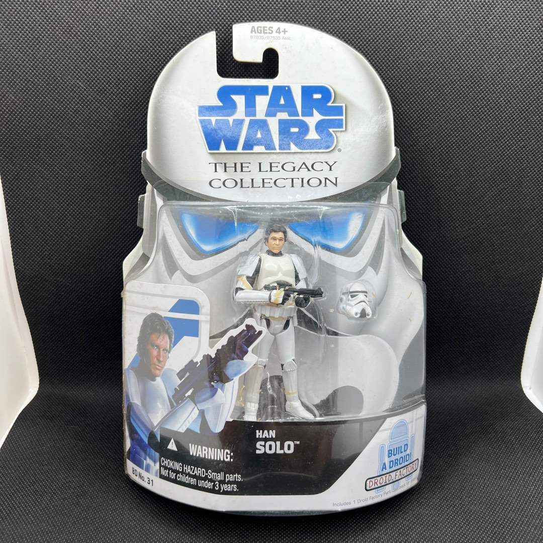 Han Solo Stormtrooper legacy 2009 BD31 BD No.31 STAR WARS The Legacy ...