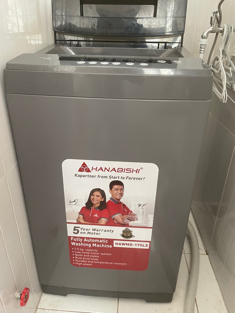 Hanabishi Automatic Washing Machine, TV & Home Appliances, Washing ...