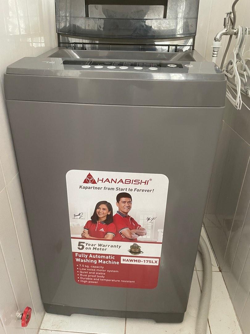 Hanabishi Automatic Washing Machine, TV & Home Appliances, Washing ...