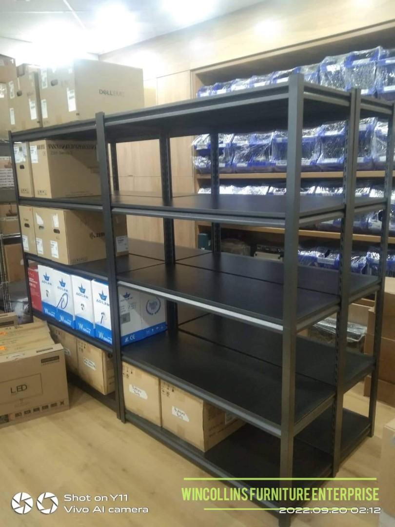 HEAVY DUTY STEEL RACKS, Furniture & Home Living, Furniture, Shelves, Cabinets & Racks on Carousell