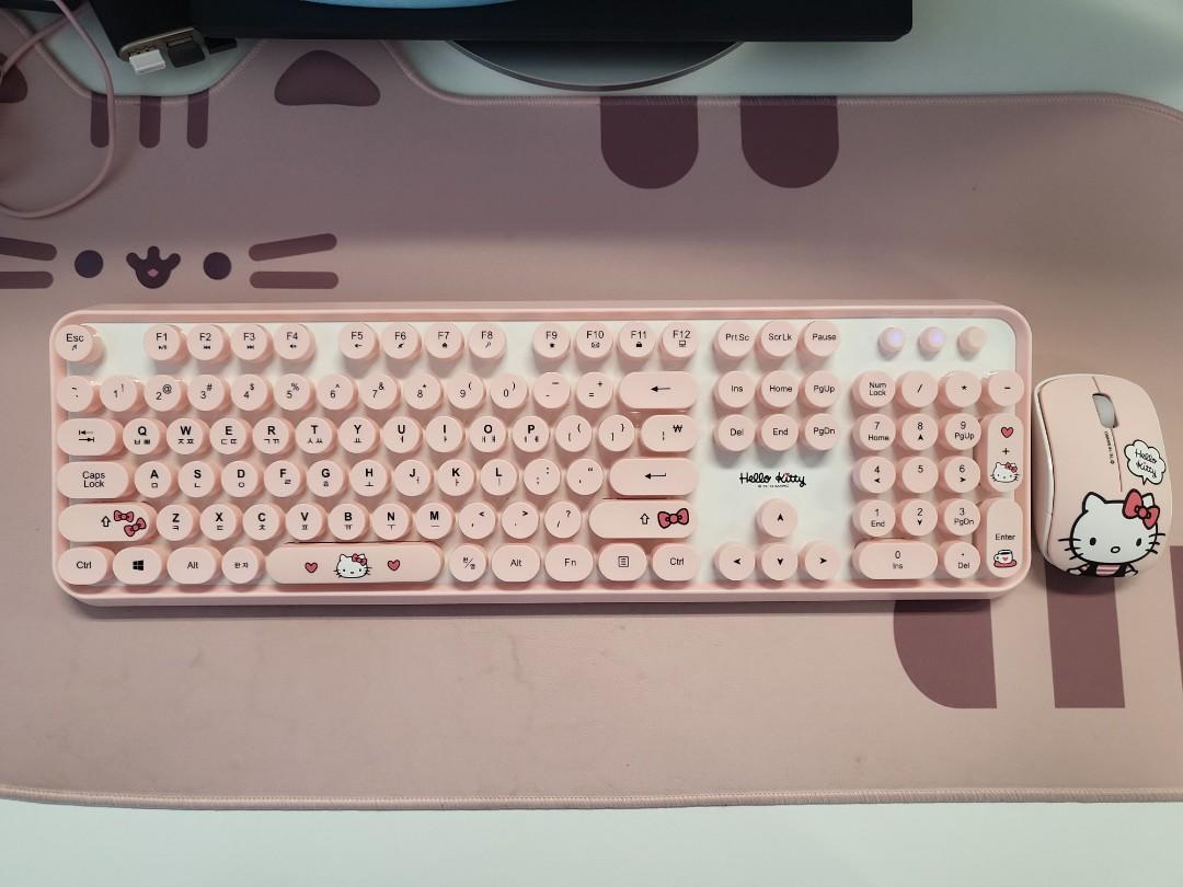Hello Kitty keyboard, Computers & Tech, Parts & Accessories, Computer ...