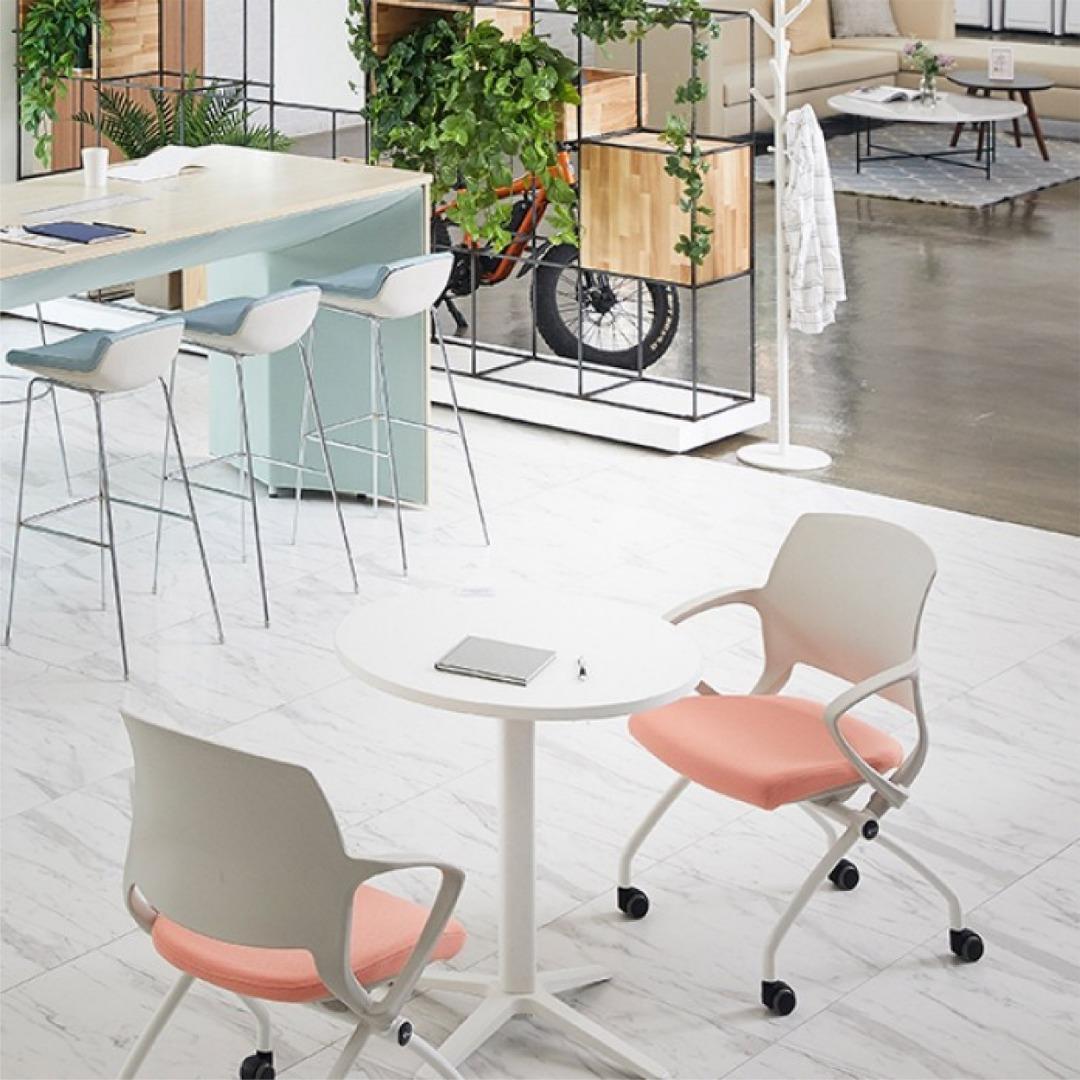 Hilo Round Office table, Furniture & Home Living, Furniture, Tables ...