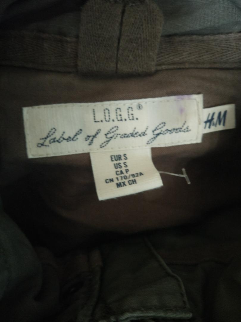 H&M Military jacket S, Men's Fashion, Coats, Jackets and Outerwear on ...