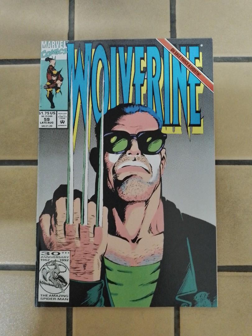 HOMAGE Cover ! Wolverine #59 ( Darrick Robertson - Cover Art ) Marvel ...
