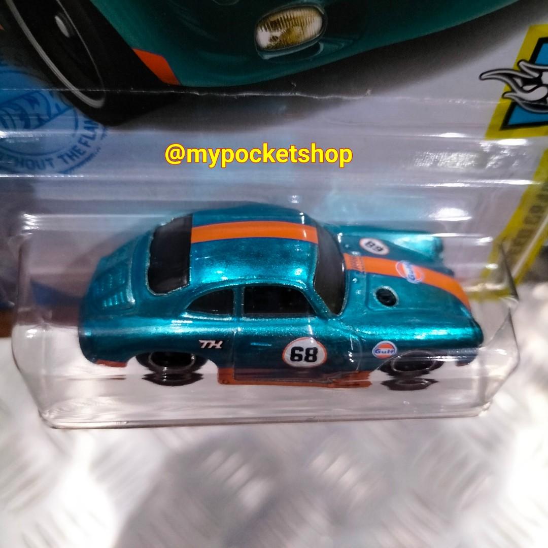 (RESERVED) Hot Wheels GULF PORSCHE 356 OUTLAW STH - Spectraflame Cyan ...