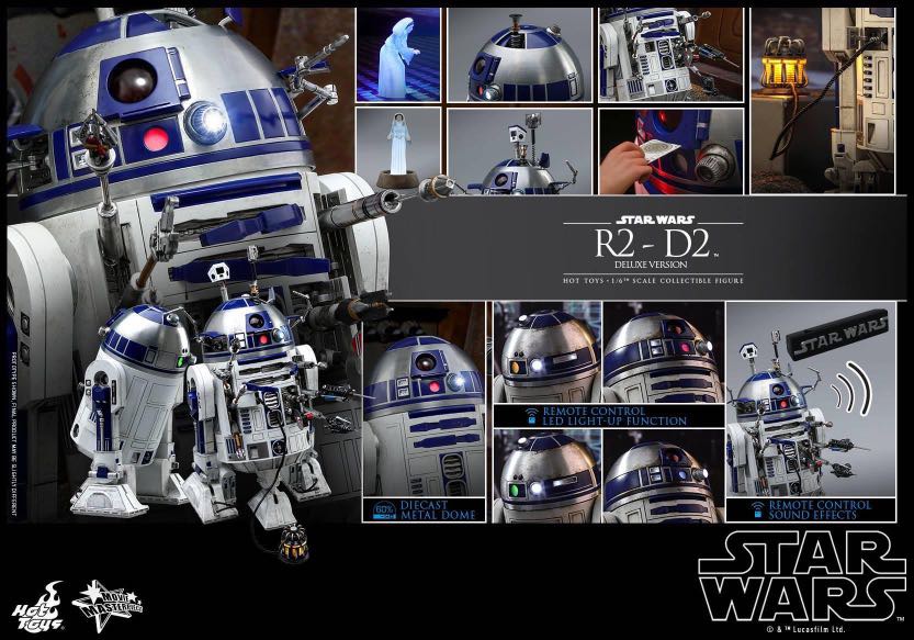 Hottoys r2-d2 star wars a new hope anh droid r2d2, 興趣及遊戲, 玩具 & 遊戲類 ...