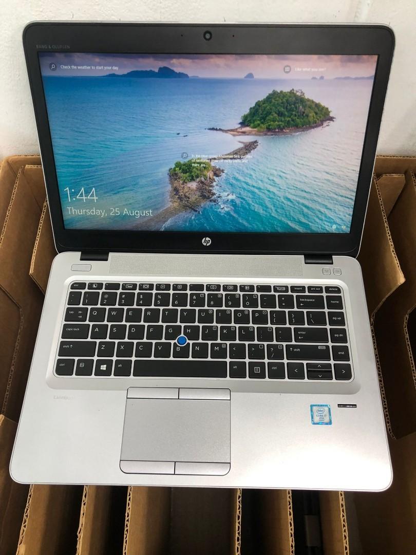 Hp i7-6th generation Laptop. Model 840 G3. Ram 8gb Ssd 256 gb. Good ...
