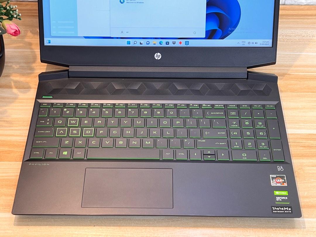HP Pavilion Gaming Laptop 15 ec1500ax AMD Ryzen 5-4600H 16GB RAM 512GB ...