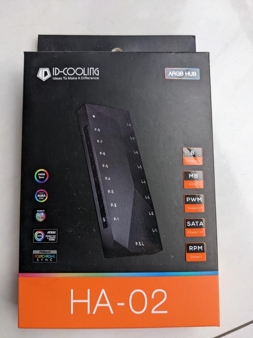 ID-Cooling HA-02 ARGB HUB, Computers & Tech, Parts & Accessories ...