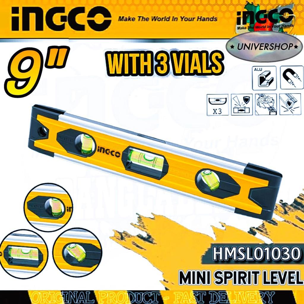 INGCO MAGNETIC TORPEDO LEVEL 225MM / MINI SPIRIT LEVEL 9", Hobbies ...