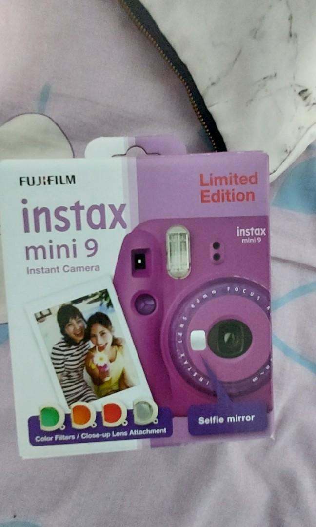 Instax Polaroid Camera Marble Special Edition (purple) mini9 ...