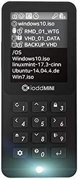 iodd Mini USB 3.0 256-bit Secure encrypted SSD Drive (256GB), Mobile ...