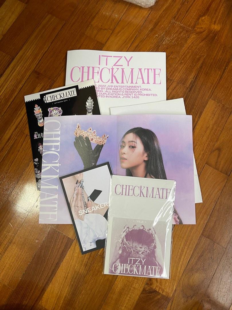 itzy checkmate sealed unsealed albums ryujin yeji yuna lia pc limited ...