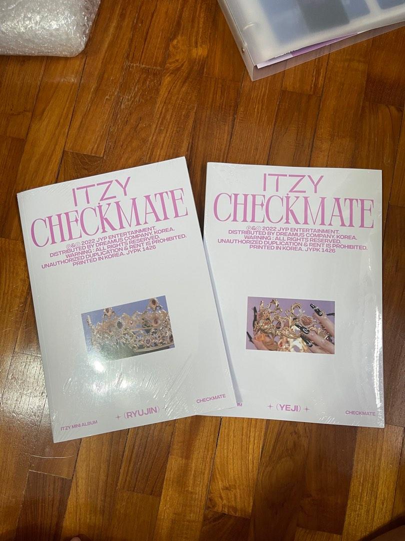 itzy checkmate sealed unsealed albums ryujin yeji yuna lia pc limited ...