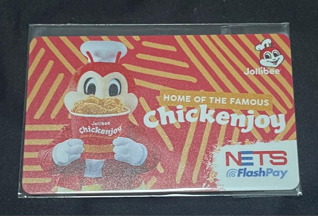 Jollibee x NETS Card, Tickets & Vouchers, Local Attractions & Transport ...