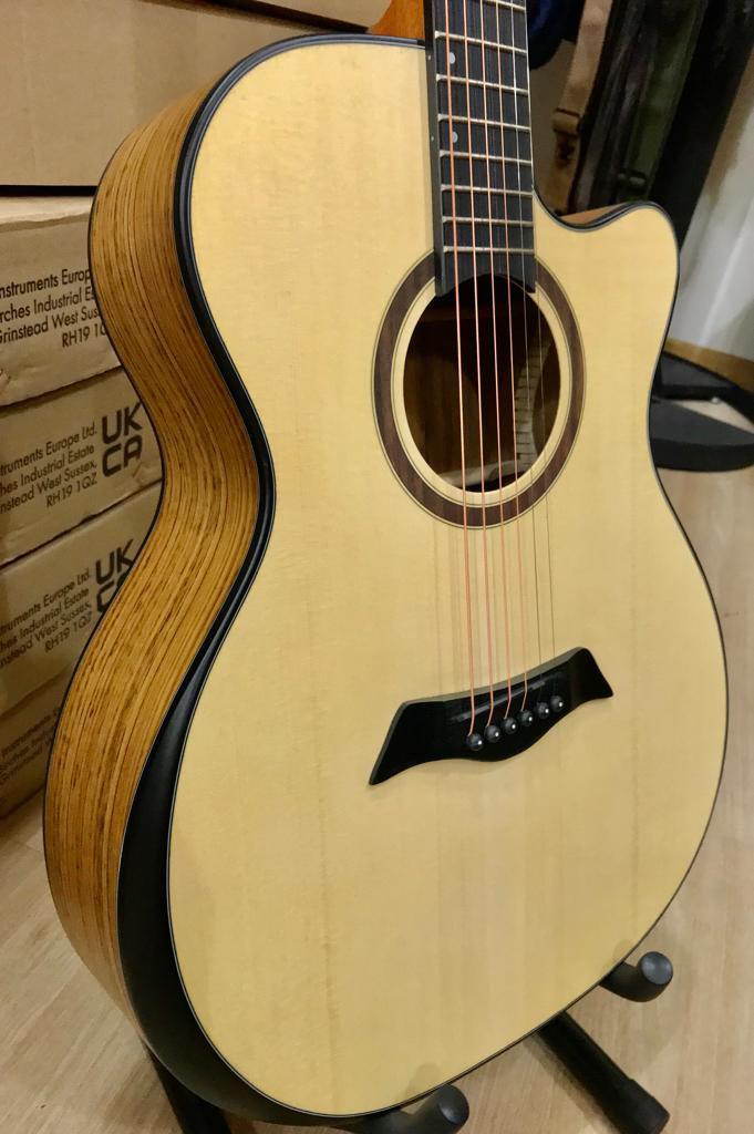 Kanto KF-30CE Acoustic Guitar with/without Preamp EQ Pickup and Tuner ...