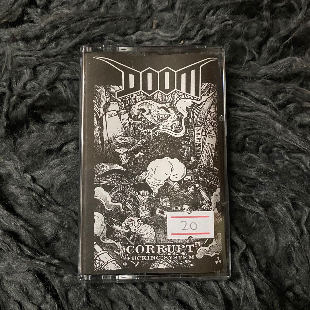 KASET DOOM Corrupt Fucking System, Hobbies & Toys, Music & Media, CDs & DVDs on Carousell