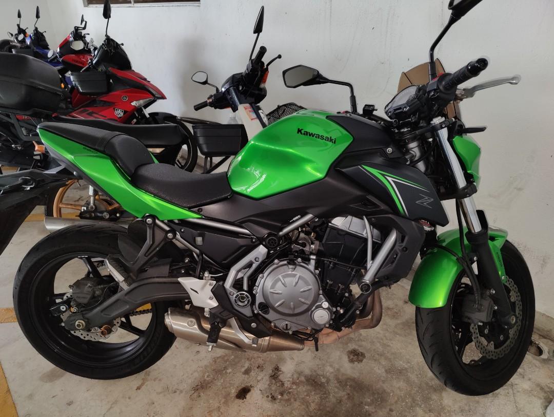 Kawasaki Z650 Green Condition Mantap, Motorbikes on Carousell