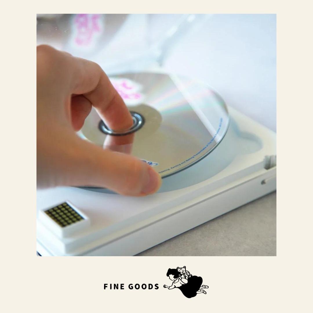 km5 / Instant Disk Audio-CP1 Bluetooth CD Player 日本限定 代購 透明 CD 藍芽 廣東歌 播放器 藝術品 日系 家居, 音響器材, 音樂播放 ...