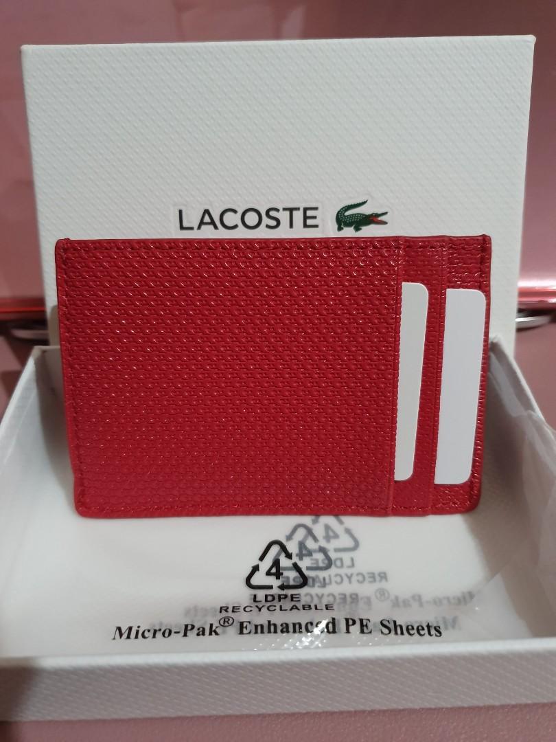 Lacoste Card Wallet, Women's Fashion, Bags & Wallets, Wallets & Card ...