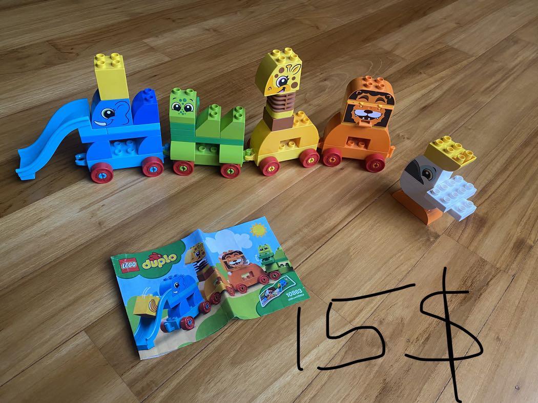 Lego Duplo zoo train, Hobbies & Toys, Toys & Games on Carousell