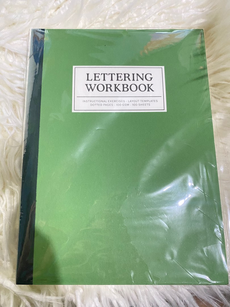 Lettering Workbook by Abbey Sy, Hobbies & Toys, Books & Magazines ...