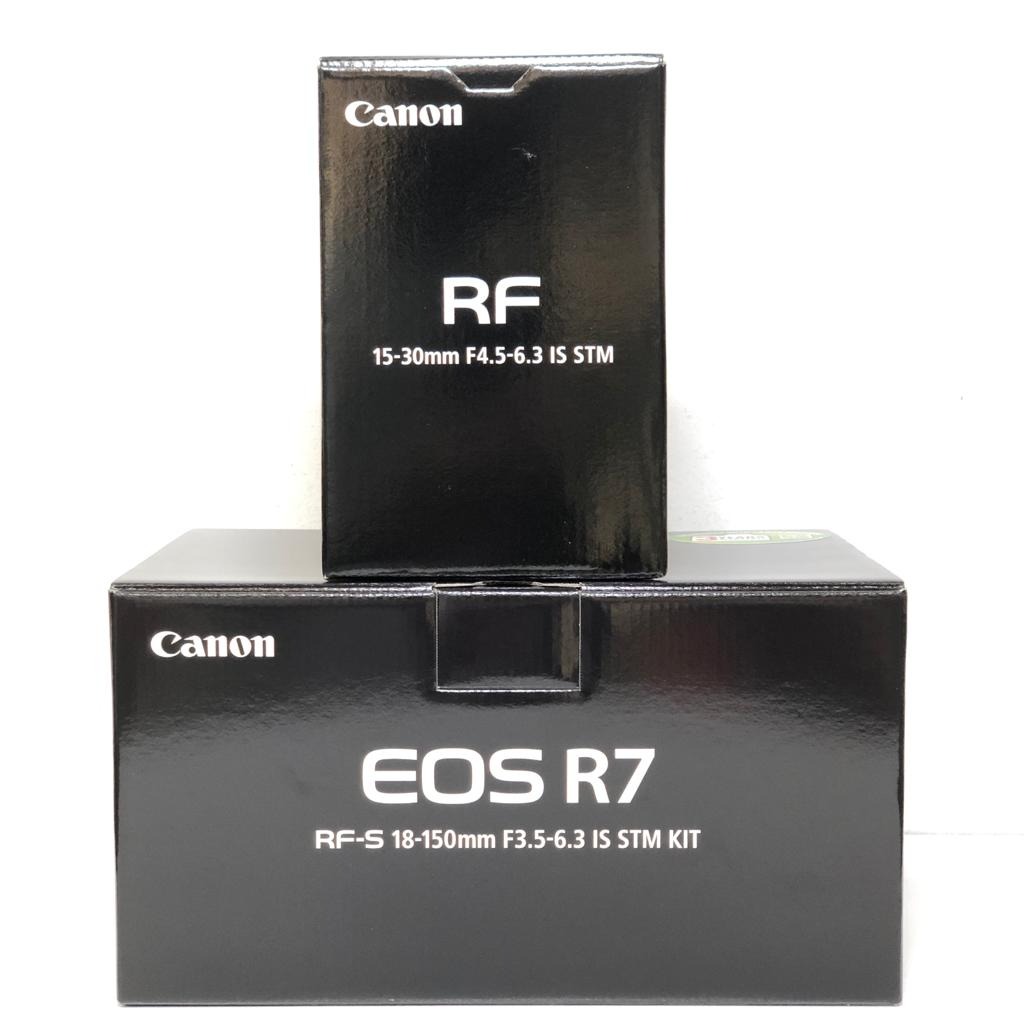 NEW Canon EOS R7 Kit 18-150mm / Canon RF 15-30mm F4.5-6.3 IS STM Lens ...