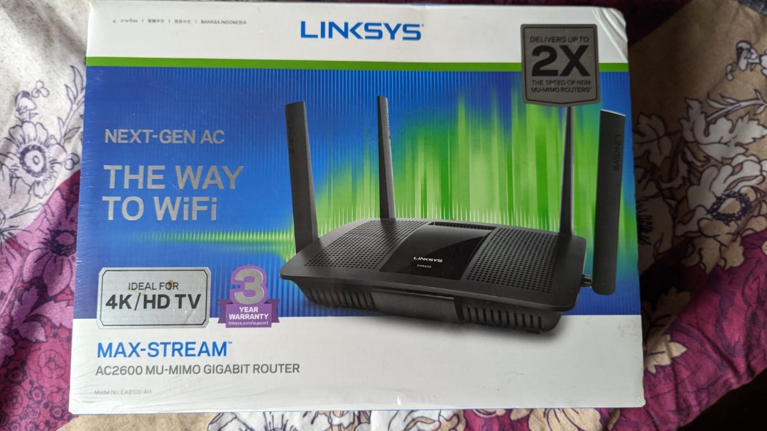 Linksys Max Stream AC2600 Router, Computers & Tech, Parts & Accessories, Networking on Carousell