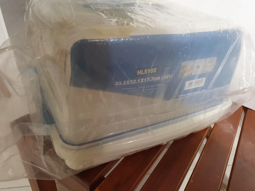 Lock & Lock Store and Carry Cake Box, Furniture & Home Living ...