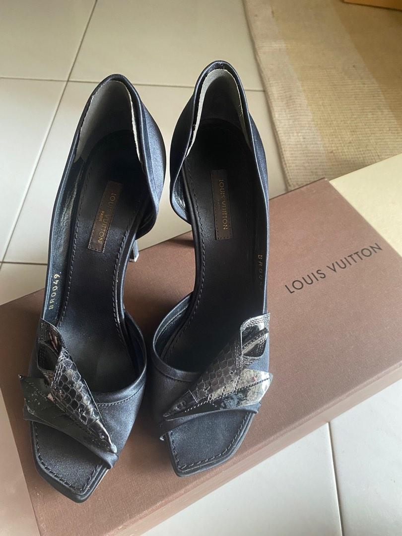 Louis Vuitton LV heels shoes, Luxury, Accessories on Carousell