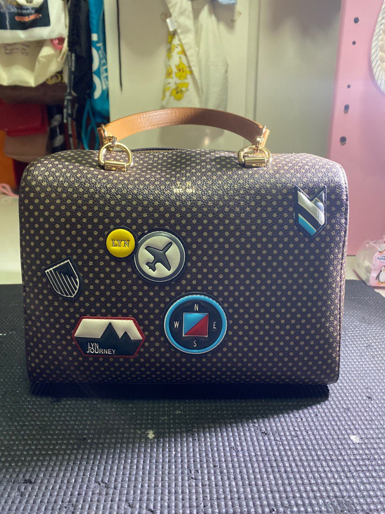 LYN TRAVEL MINI BOSTON BAG, Women's Fashion, Bags & Wallets, Cross-body ...