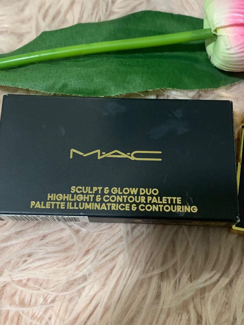 Mac Sculpt & Glow Duo Highlight & Contour Palette, Beauty & Personal ...