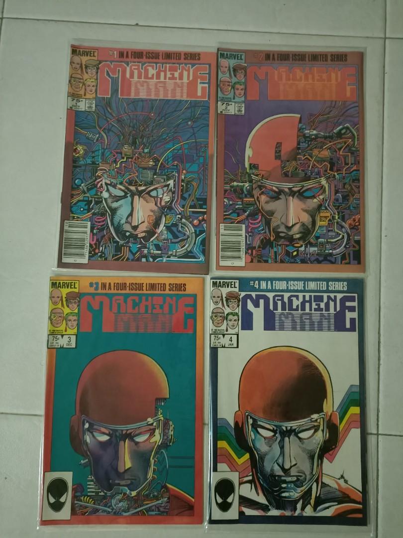 MACHINE MAN COMPLETE Series. Issues 1-4!, Hobbies & Toys, Books ...