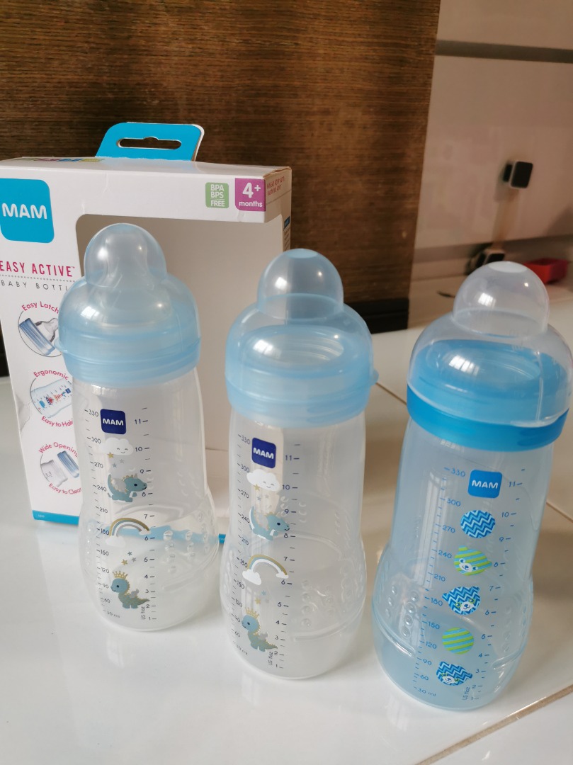 MAM easy active baby bottle, Babies & Kids, Nursing & Feeding, Breastfeeding & Bottle Feeding on ...
