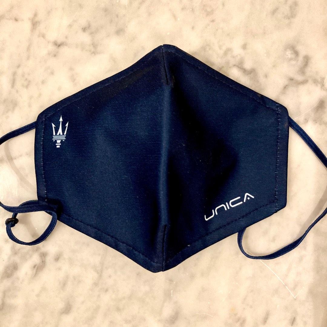 Maserati Satin Face Mask, Health & Nutrition, Face Masks & Face Shields ...