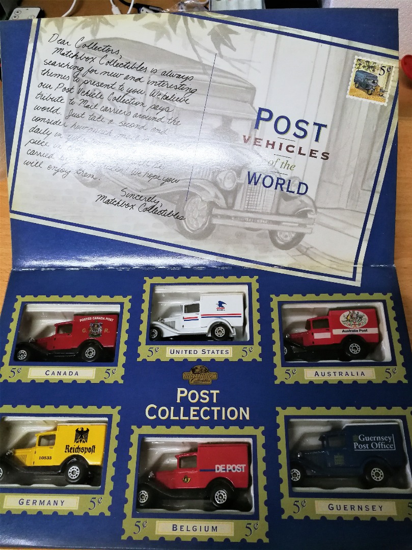 Matchbox Collectibles POST Vehicles of the World diecast Set with US ...