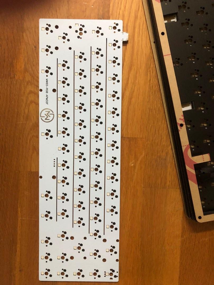 Matte Black MW65 Gasket Mounted Keyboard, Computers & Tech, Parts ...