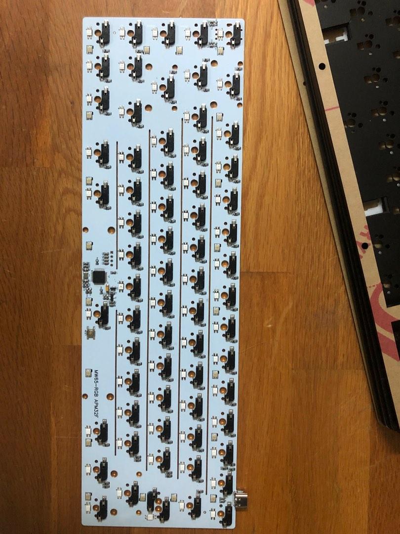 Matte Black MW65 Gasket Mounted Keyboard, Computers & Tech, Parts ...