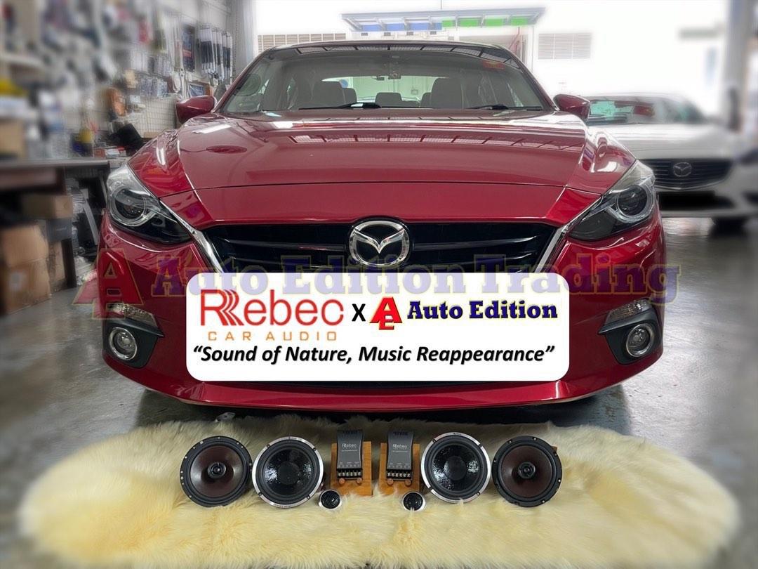 Mazda 3 on Rebec Audio ** car speakers only package from $390, sound ...