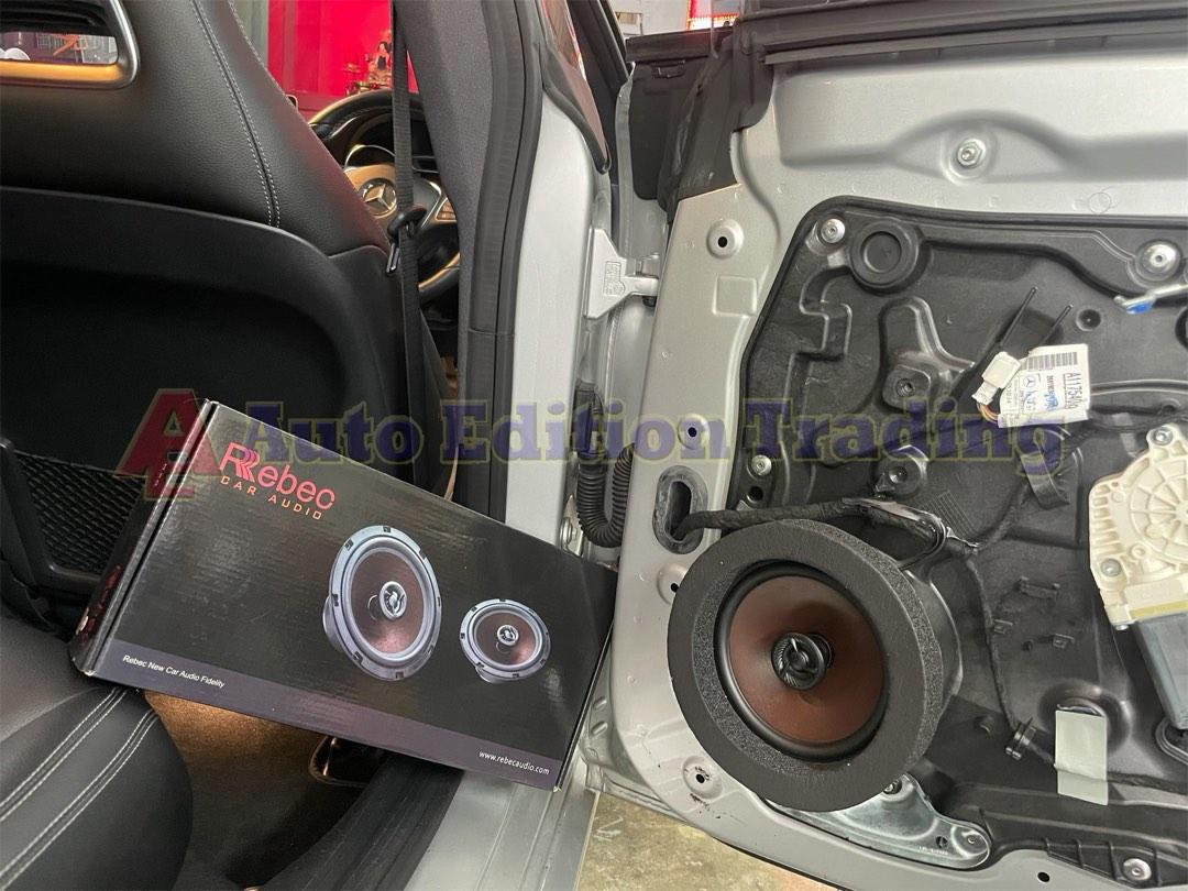 Mercedes CLA 200 shooting brake on Rebec Audio - Rebec Audio car ...