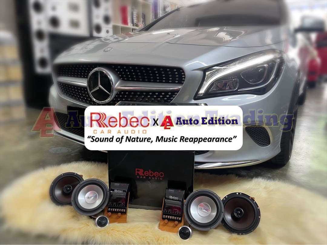 Mercedes CLA 200 shooting brake on Rebec Audio - Rebec Audio car ...