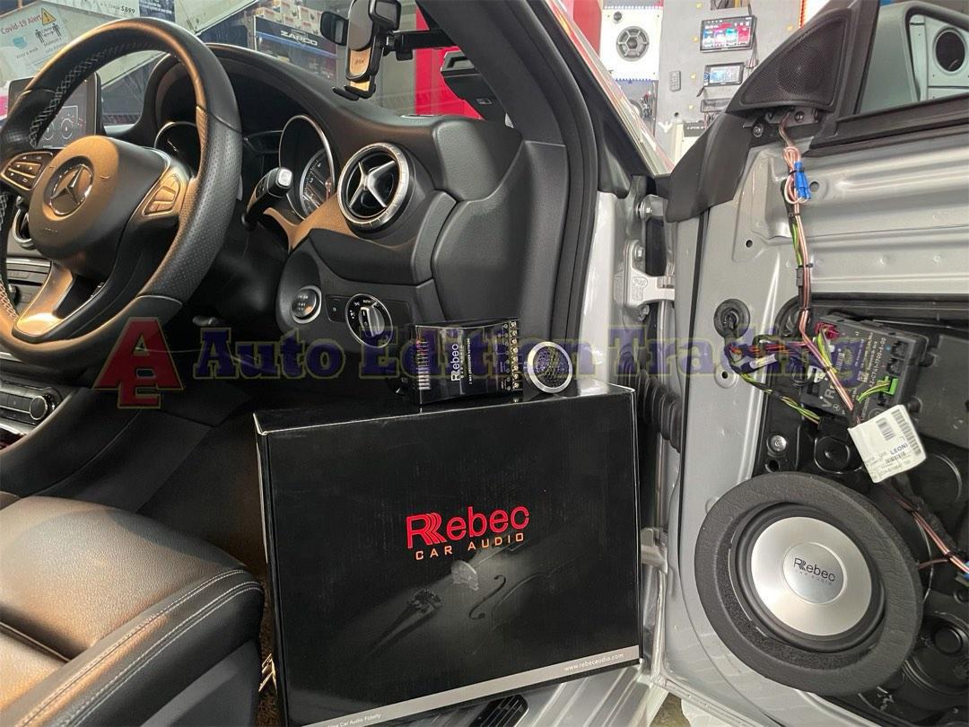 Mercedes CLA 200 shooting brake on Rebec Audio - Rebec Audio car ...