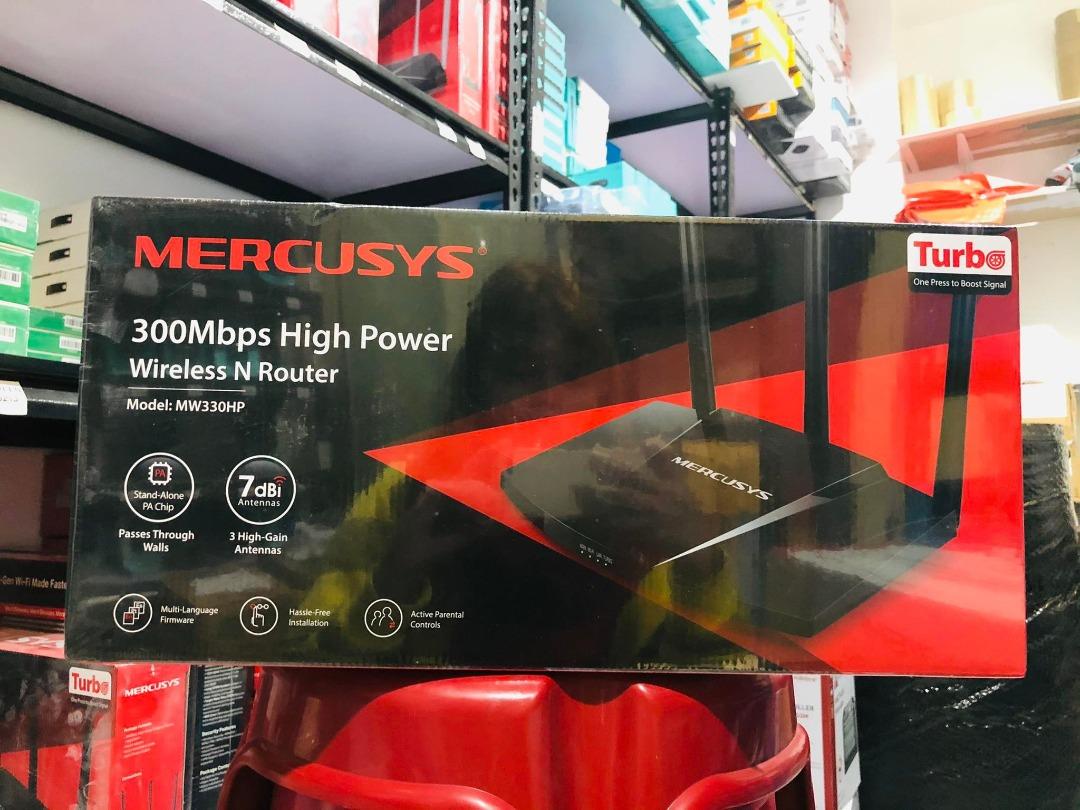 Mercusys MW330HP 300Mbps High Power Wireless N Router Wifi Router ...