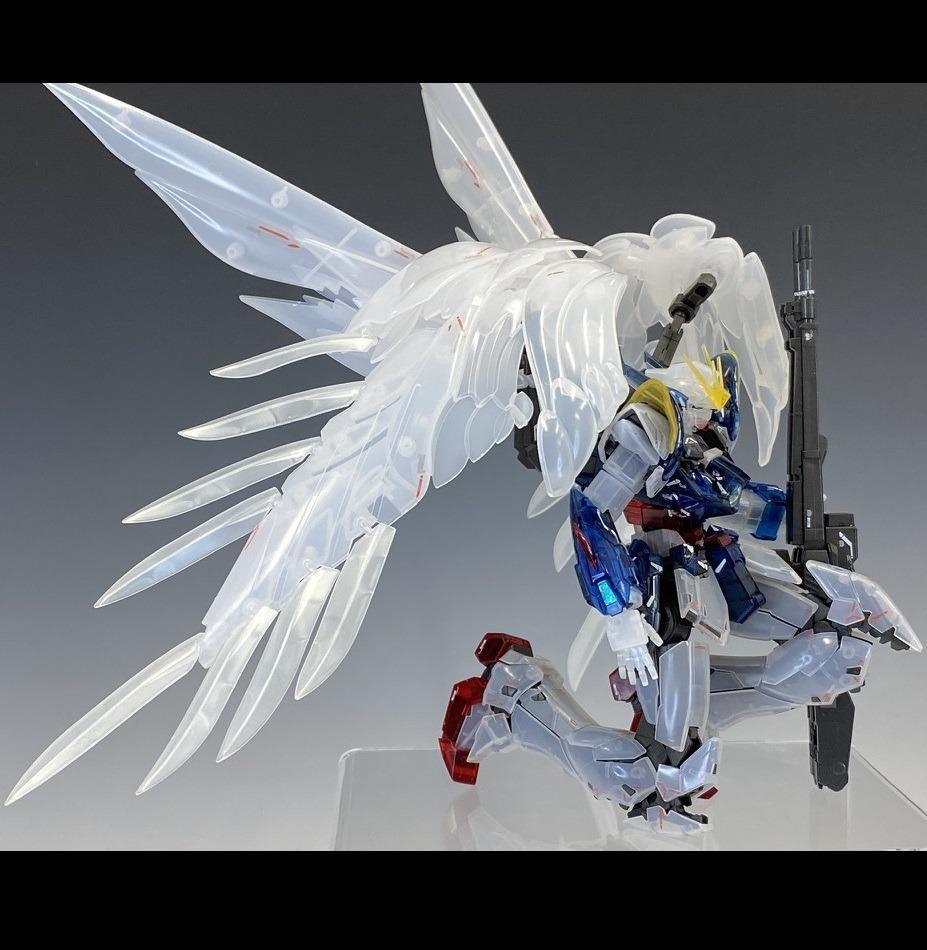 MG Wing Gundam Zero Custom EW Ver.ka Clean Color - 零式飛翼高達Ver. Ka (彩透版 ...