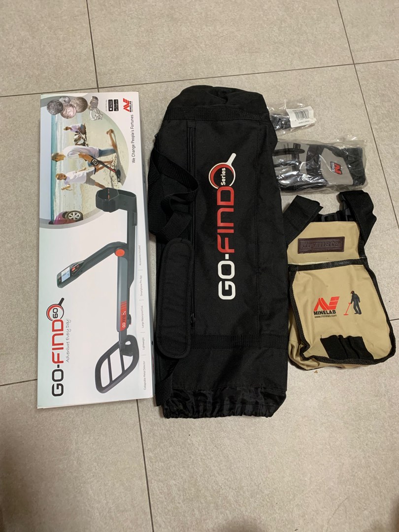 Minelab GOFIND 60 metal detector, Sports Equipment, Other Sports ...