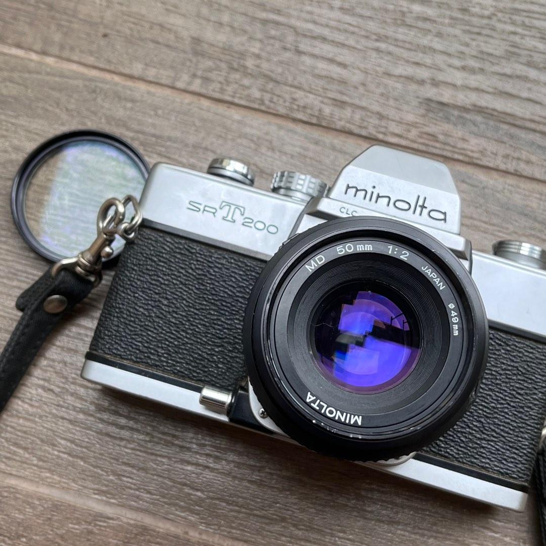Minolta SRT 200 with 50mm f/2 lens [35mm Film SLR Camera], Photography ...