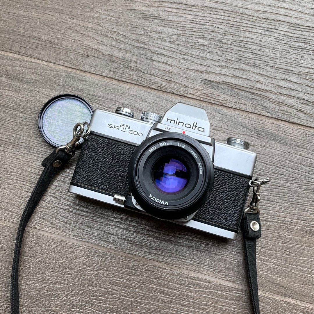 Minolta SRT 200 with 50mm f/2 lens [35mm Film SLR Camera], Photography ...